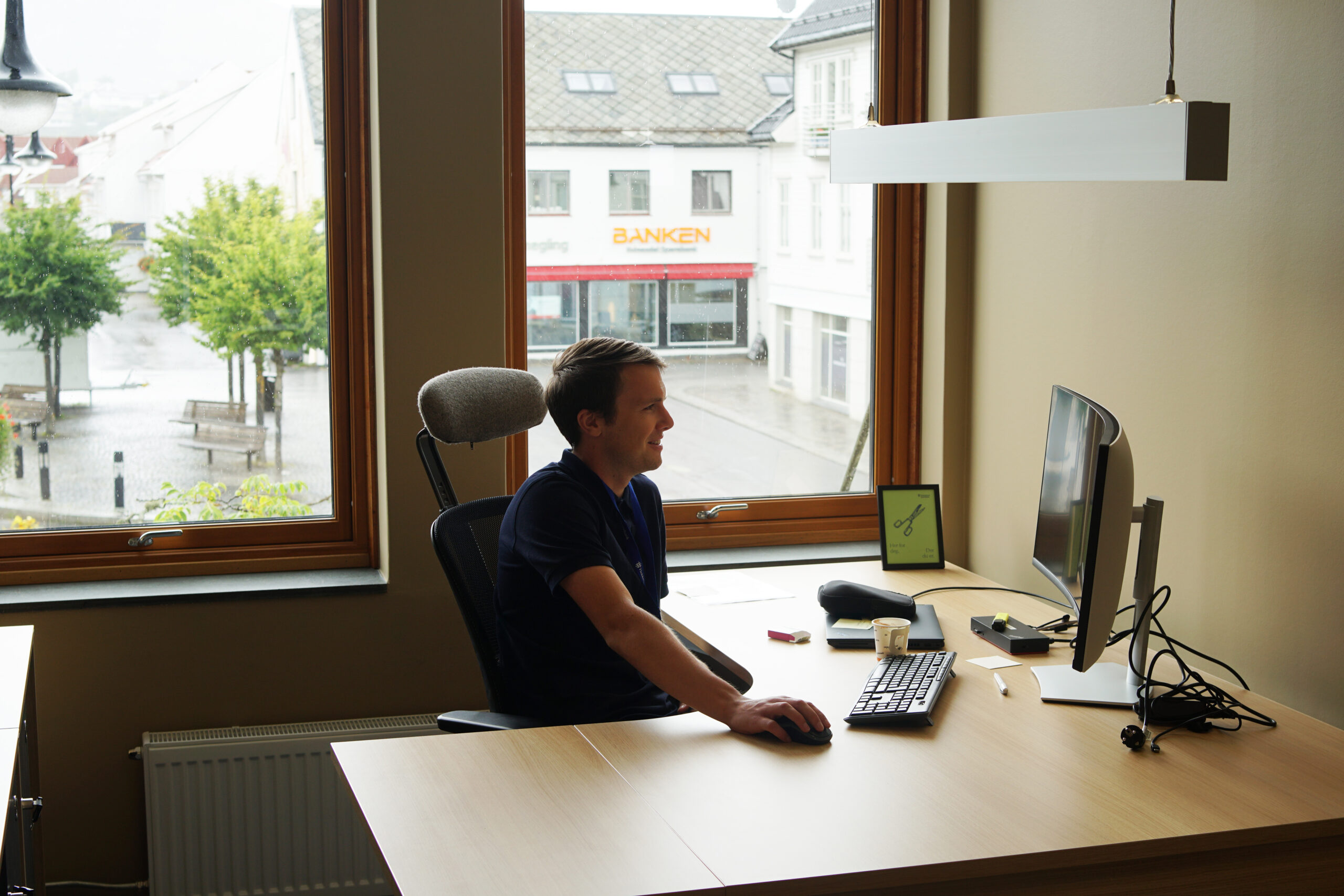 Hils på vår summer intern, Eirik Osen! - Flekkefjord Sparebank